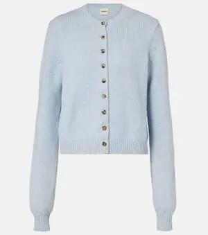 Khaite Everheart Cashmere Cardigan