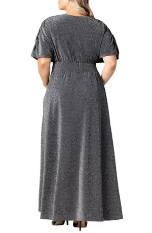 KIYONNA Geneva Metallic Gown