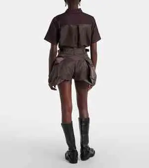 Sacai Technical Twill Cargo Shorts