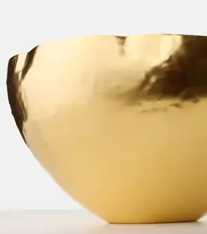 TOM DIXON Bash Vessel Large -plated Brass Bowl