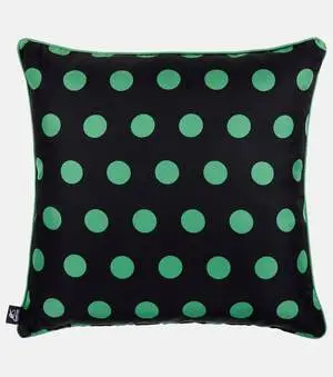 FORNASETTI High Fidelity Printed Silk Cushion