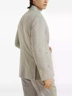 Brunello Cucinelli Deconstructed Cavallo Blazer - Neutrals
