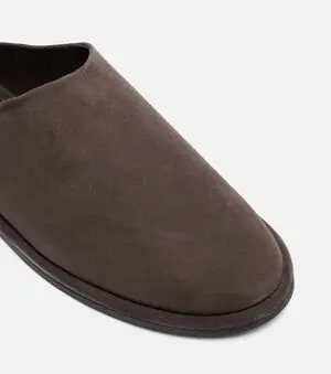 A.emery Spencer Suede Mules - Brown