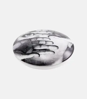 FORNASETTI Tema E Variazioni Porcelain Container - Multicoloured