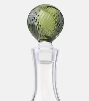 CABANA Demetra Large Glass Bottle - Transparent