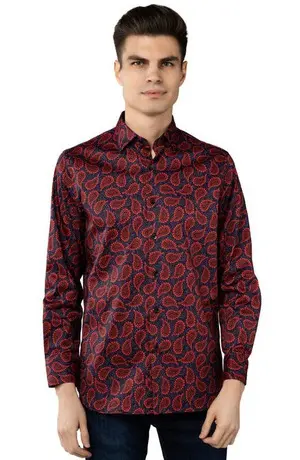 LUCHIANO VISCONTI Paisley Shirt