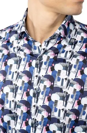 LUCHIANO VISCONTI Shapes Shirt - Multi