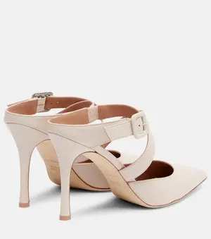 MALONE SOULIERS Evelyn 90 Leather Mules