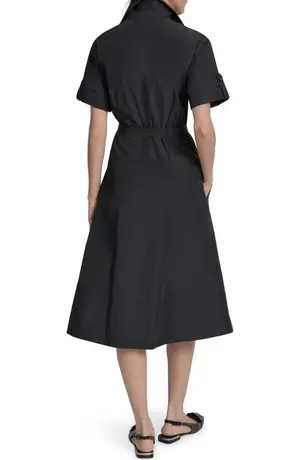 Dkny Zip Front Cargo Dress