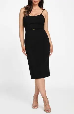 MARCIANO Ella Chain Link Strap Dress