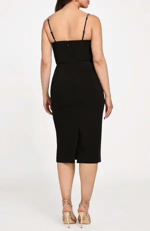 MARCIANO Ella Chain Link Strap Dress