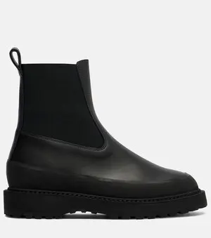 Le Monde Beryl Dolomite Leather Chelsea Boots - Black