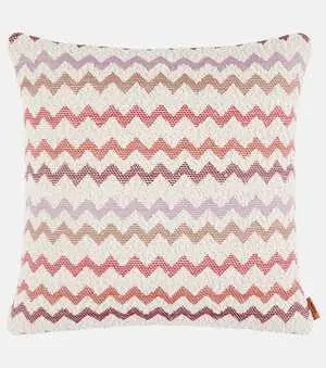 Missoni Capri Zigzag Bouclé Cushion - Multicoloured