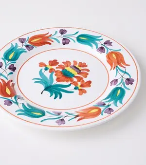 CABANA Lia Floral Ceramic Dinner Plate