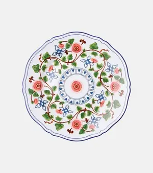 CABANA X Ginori 1735 Martina Floral Porcelain Dinner Plate - White