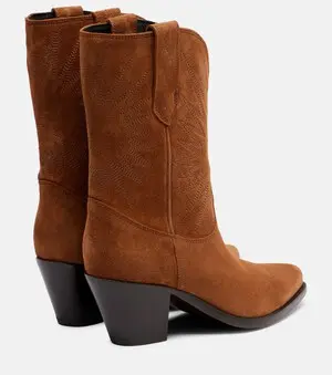 GOLDEN GOOSE Wish Star 70 Suede Cowboy Boots
