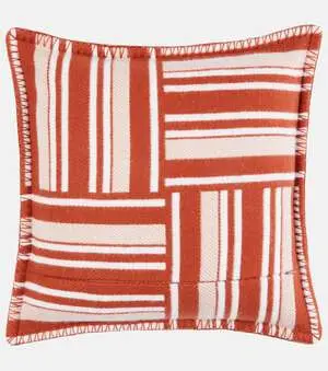 Loro Piana Jacquard Wool And Cashmere Cushion