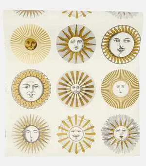 FORNASETTI X Cole & Son Soli Wallpaper - White