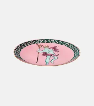 GINORI 1735 Il Viaggio Di Nettuno Charger Plate By Luke Edward Hall Pink