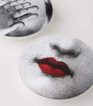 FORNASETTI Tema E Variazioni Porcelain Container