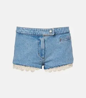 Magda Butrym Denim Shorts For Women