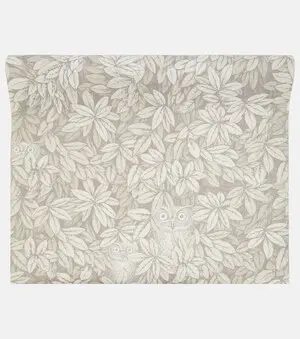 FORNASETTI X Cole & Son Foglie E Civette Wallpaper - Beige