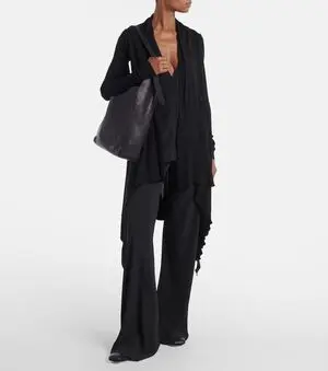Rick Owens Leather Ballet Flats