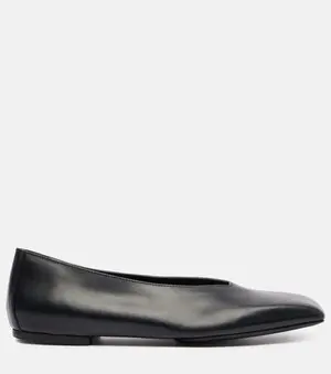 Rick Owens Leather Ballet Flats