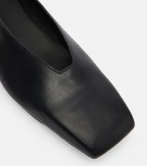 Rick Owens Leather Ballet Flats
