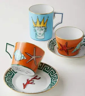 GINORI 1735 Il Viaggio Di Nettuno Mug Luke Edward Hall
