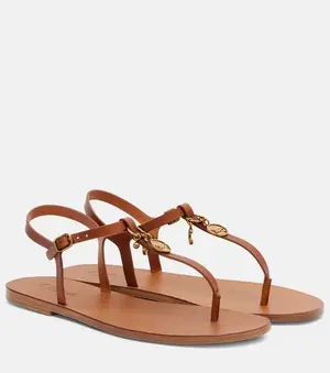 Chloe Metallic Sandals For Women