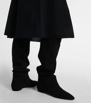 GIANVITO ROSSI Leather Over-the-knee Boots