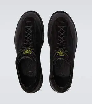 Stone Island Compass Suede Sneakers