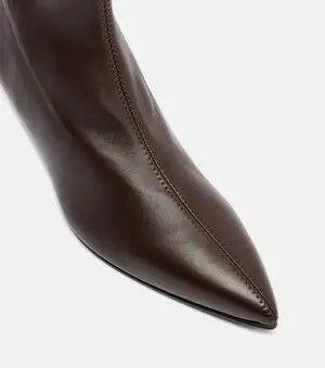 A.emery Ophelia Leather Ankle Boots - Brown