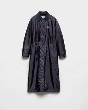 Prada Lightweight Re-nylon Raincoat - Navy