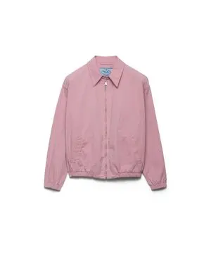 Prada Gabardine Blouson Jacket - Pink