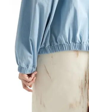 Prada Gabardine Blouson Jacket - Light Blue