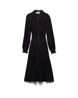 Prada Floral Jacquard Dress