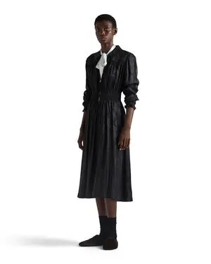Prada Floral Jacquard Dress