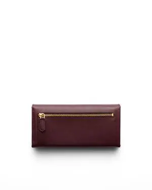 Prada Large Saffiano Leather Wallet - Red