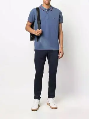 DONDUP Pleated Slim-fit Chinos - Blue