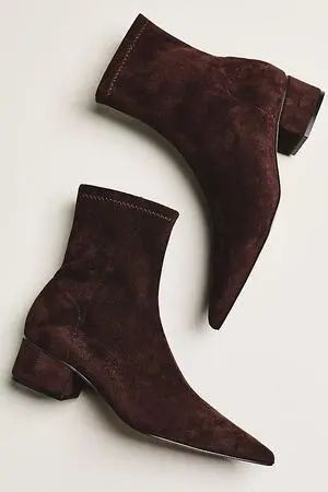 SILENT D Short Kali Ankle Boots - Brown