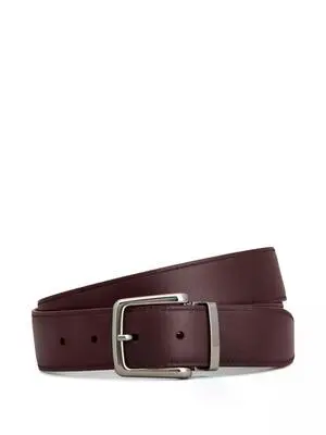 TOD'S Reversible Leather Belt - Black