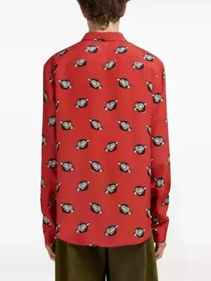 Marni Wolves-print Shirt