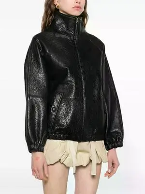 Sandro Textured-leather Jacket