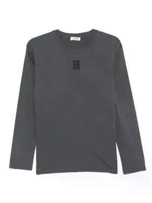 Sandro Embroidered Long-sleeve T-shirt