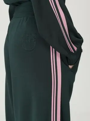 Pinko Wide Leg Snap Button Trousers