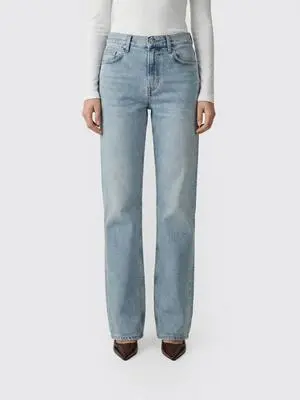 TOTEME Straight Leg Jeans - Denim