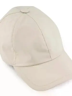 Fedeli Panelled Baseball Cap - Neutrals
