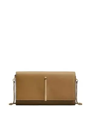 TOD'S Chain-strap Leather Wallet - Brown